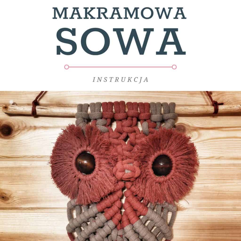 PDF Makramowa sowa XXL - SNAGart